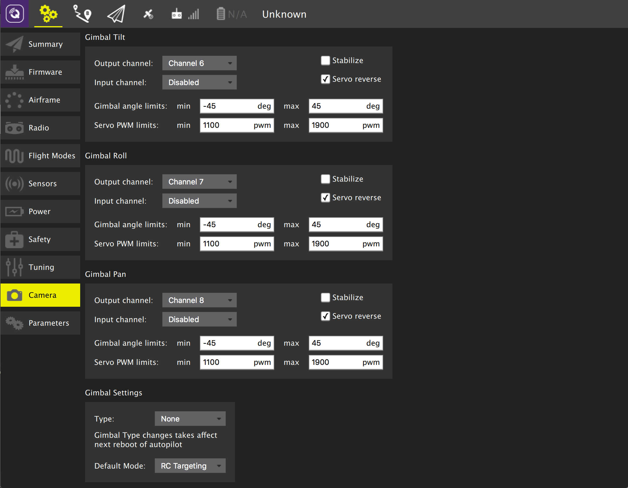 Camera · ham Qgc_user